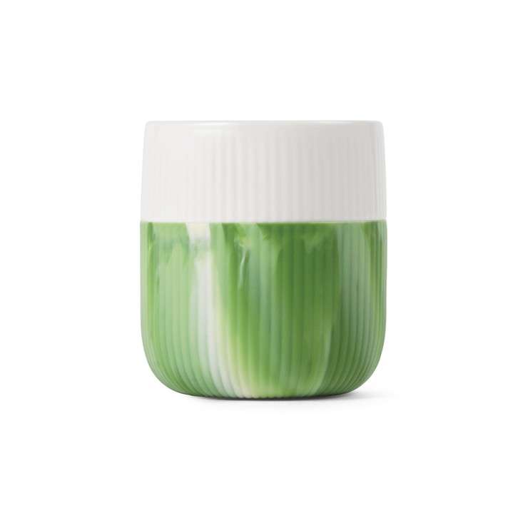Royal Copenhagen Fluted Contrast 1080366 Mug 33cl Marble Green Grass ...