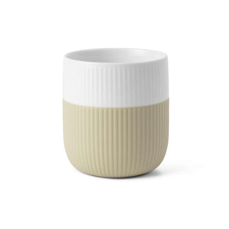 Royal Copenhagen Fluted Contrast Mug 33cl Sand | Schäfer - Küche und Tisch